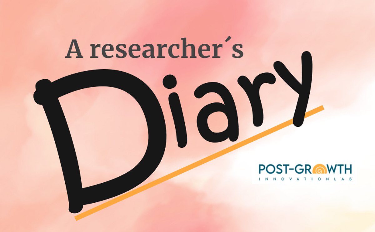 A researcher's diary | Postgrowth Lab