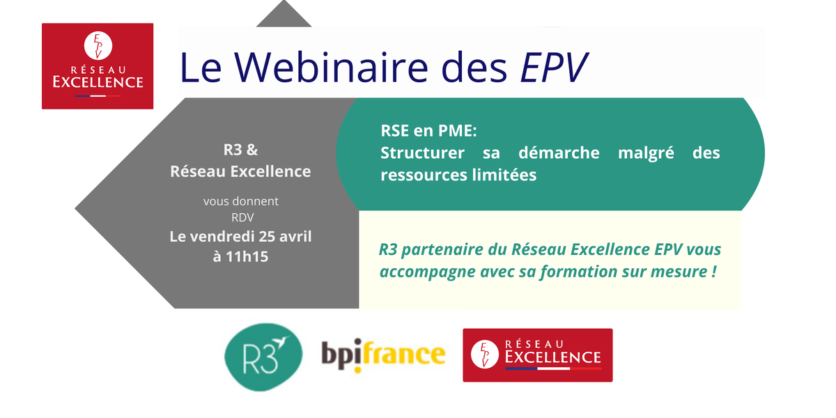 Le Webinaire des EPV : Programme Impact RSE | Réseau Excellence