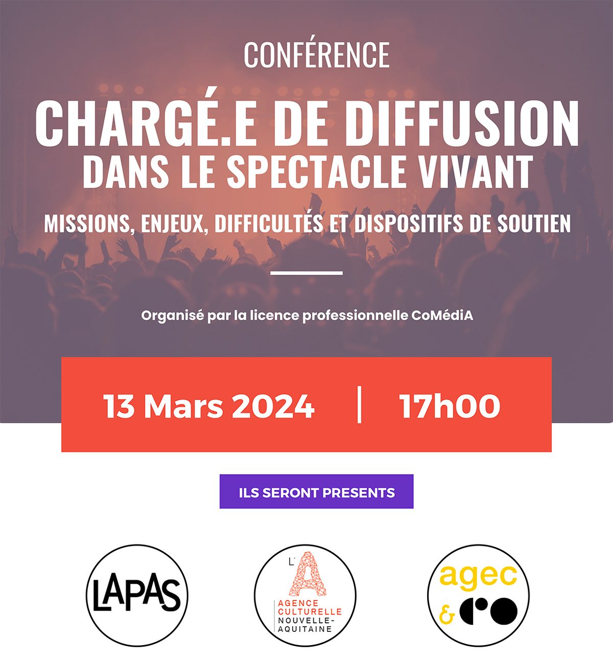 Spectacle vivant : quels métiers ! | IUT Bordeaux Montaigne