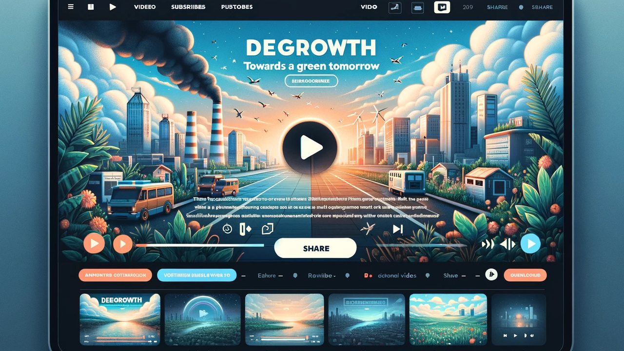 So you've heard about Degrowth. | Explore degrowth
